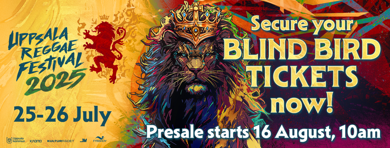 Startsida | Uppsala Reggae Festival